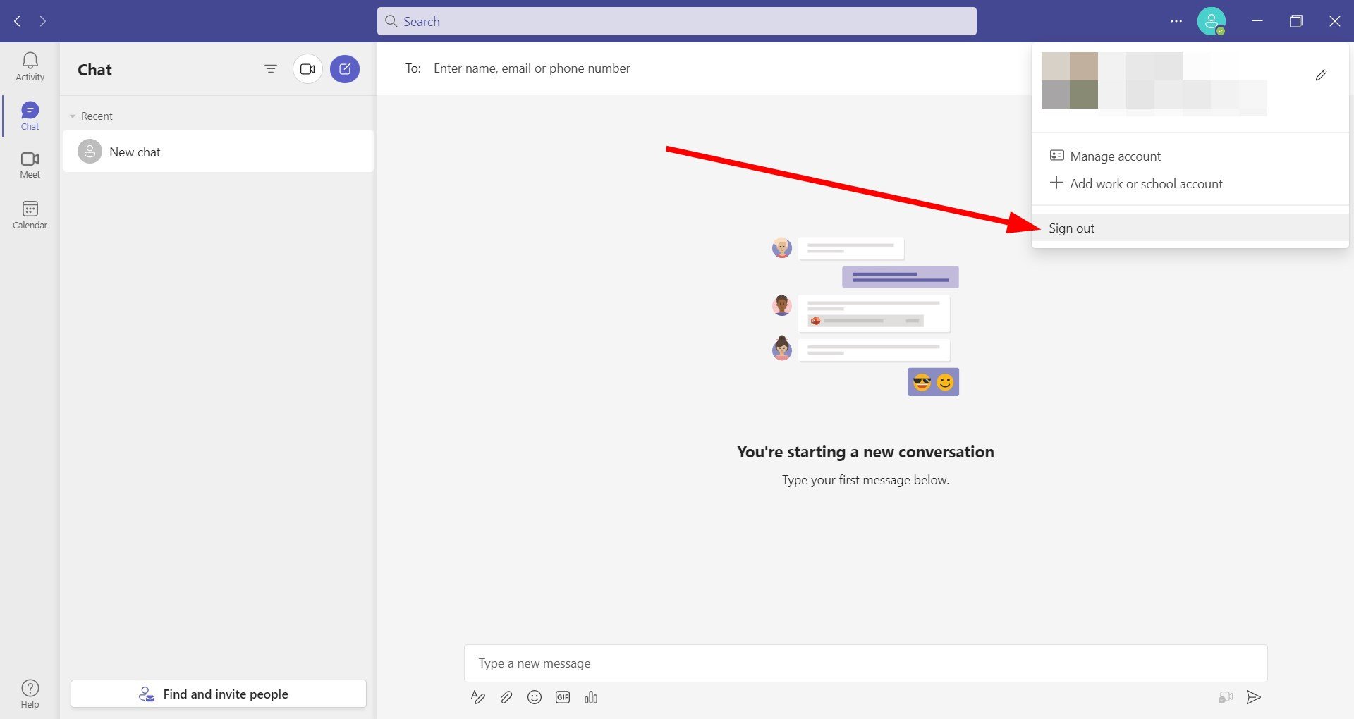 ¿Cómo recupero mi GIF en Microsoft Teams?