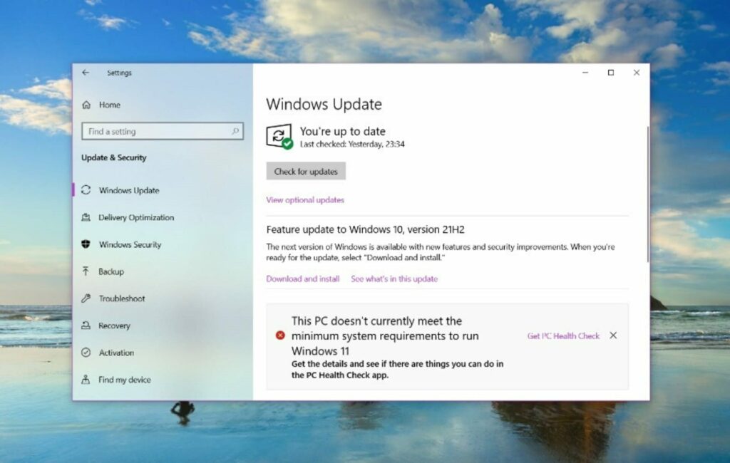 Cómo reparar el error aka.ms/windowssysreq en Windows 11 - Kdkick.com